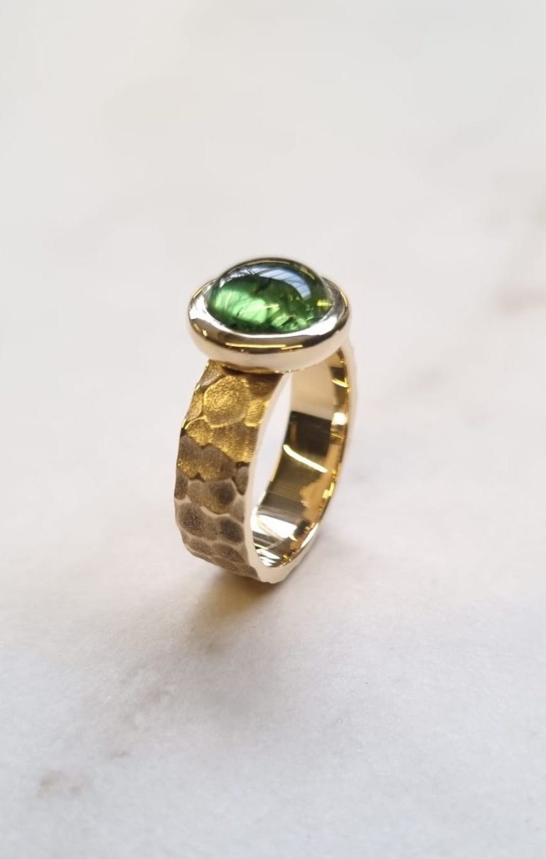 Tourmalijn Ring - Facet Design