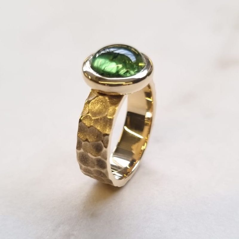 Tourmalijn Ring - Facet Design